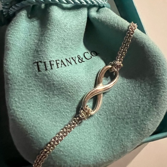 Tiffany & Co. | Jewelry | Tiffany Co Infinity Bracelet | Poshmark